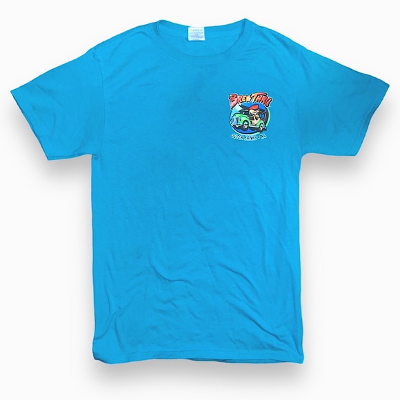 brew thru | Tops | Vintage Brew Thru T Shirt | Poshmark